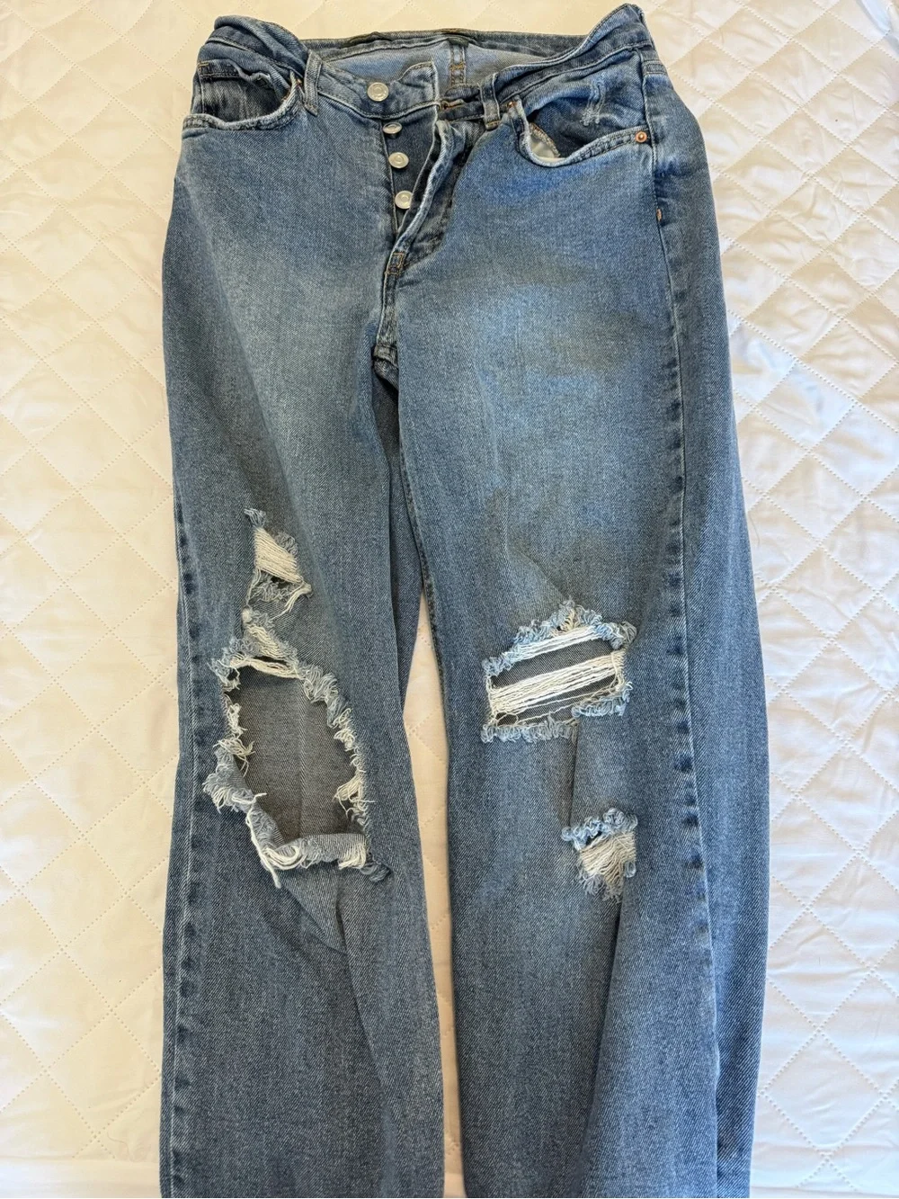 wild fable | Jeans | Wild Fable Light Blue Highrise Straight Jeans ...